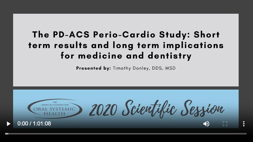 The PD-ACS Perio-Cardio Study: Short-Term Results and Long-Term ...