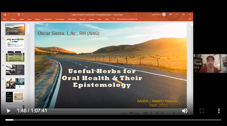 Herbal Medicine for Oral Systemic Health