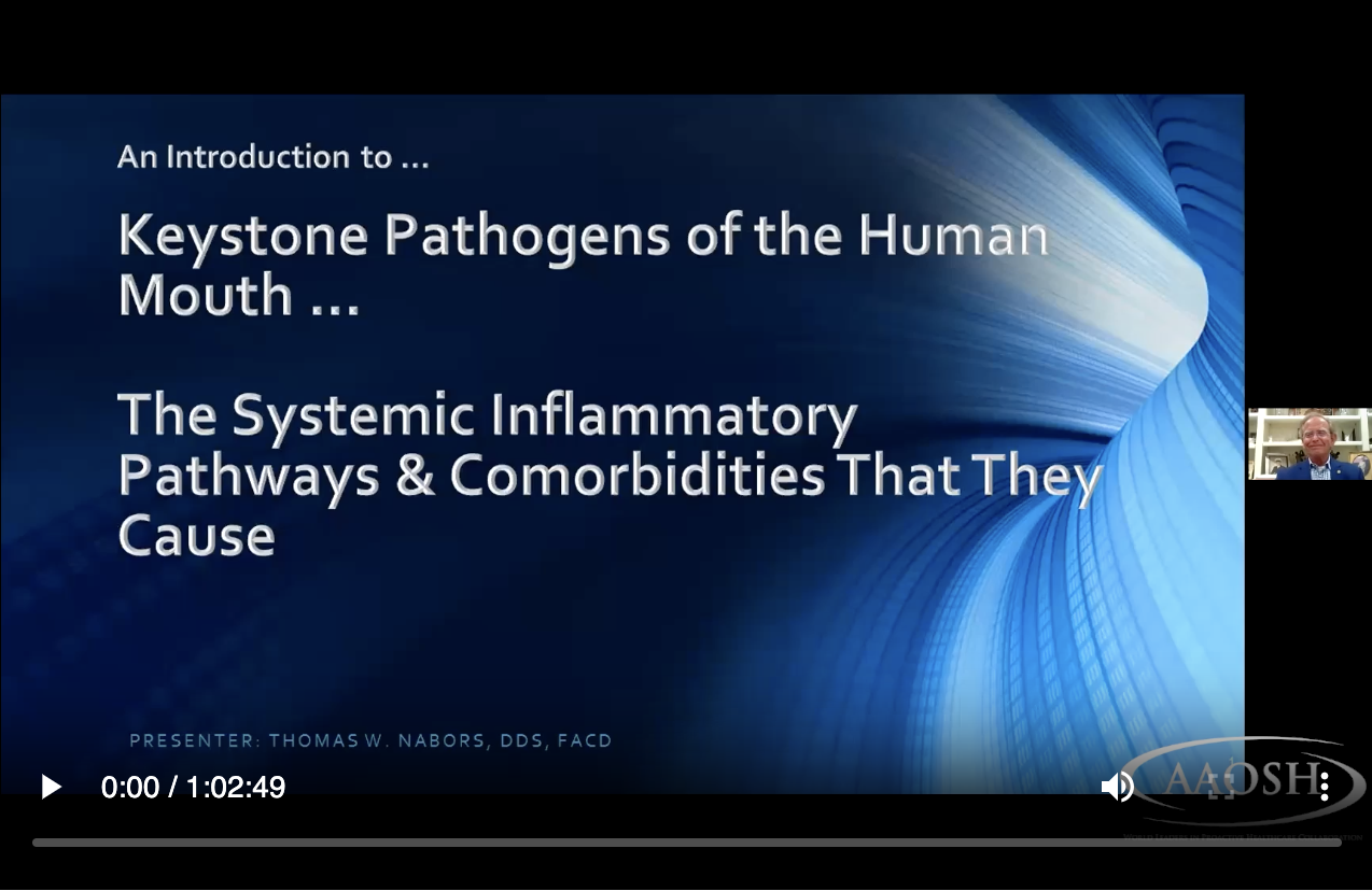 Keystone Pathogens of the Human Mouth and Systemic Inflammatory Pathways